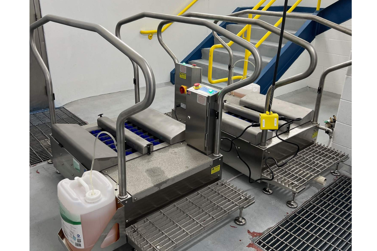 Footwear Sanitizing Equipment For Food Manufacturing & Packaging